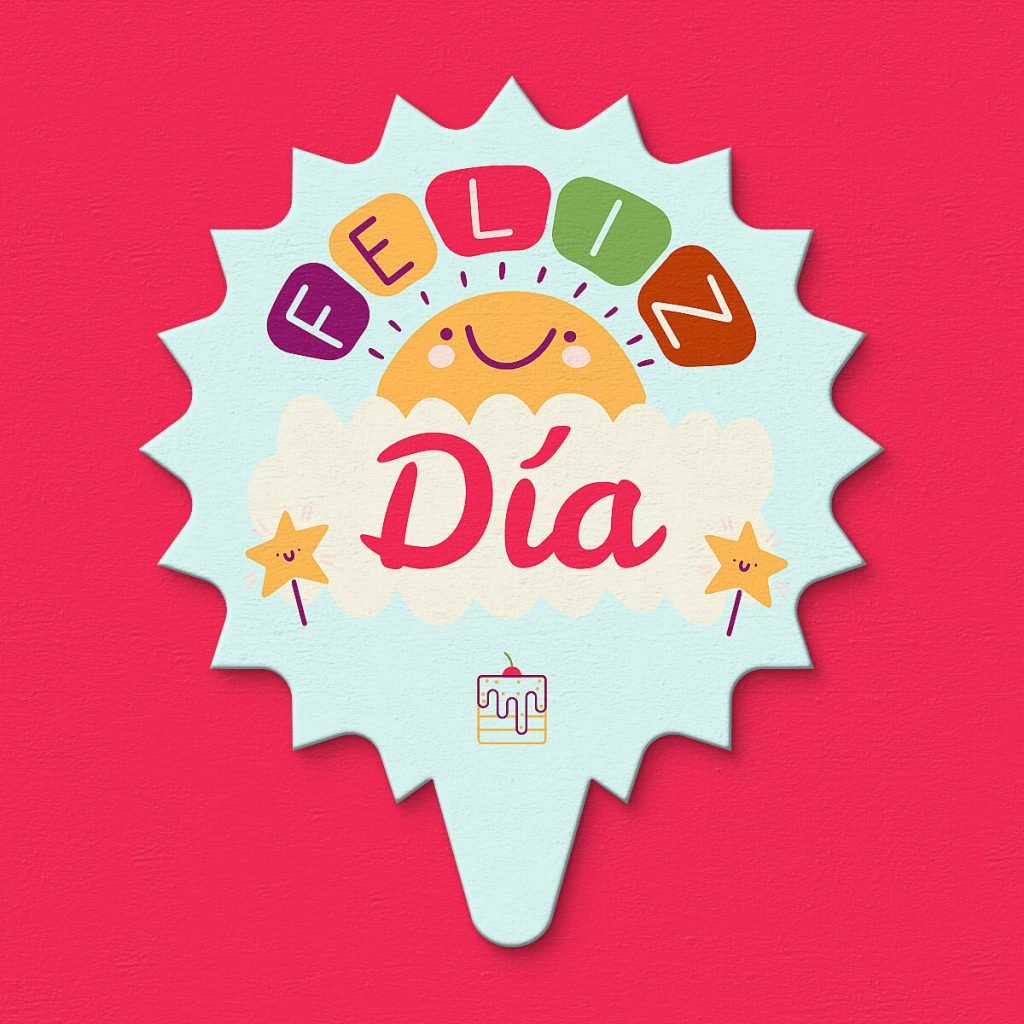 Tarjeta «Feliz Día» - Caramela